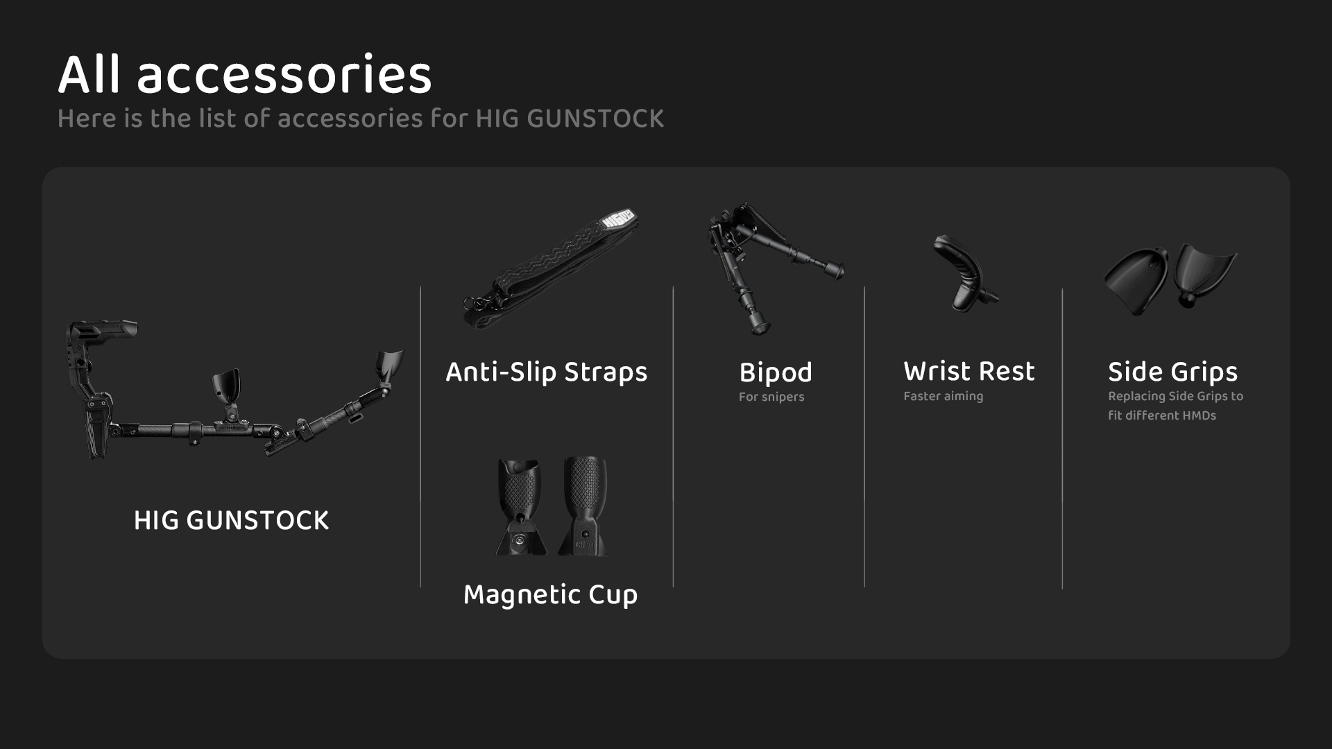 HIG GUNSTOCK – higvr